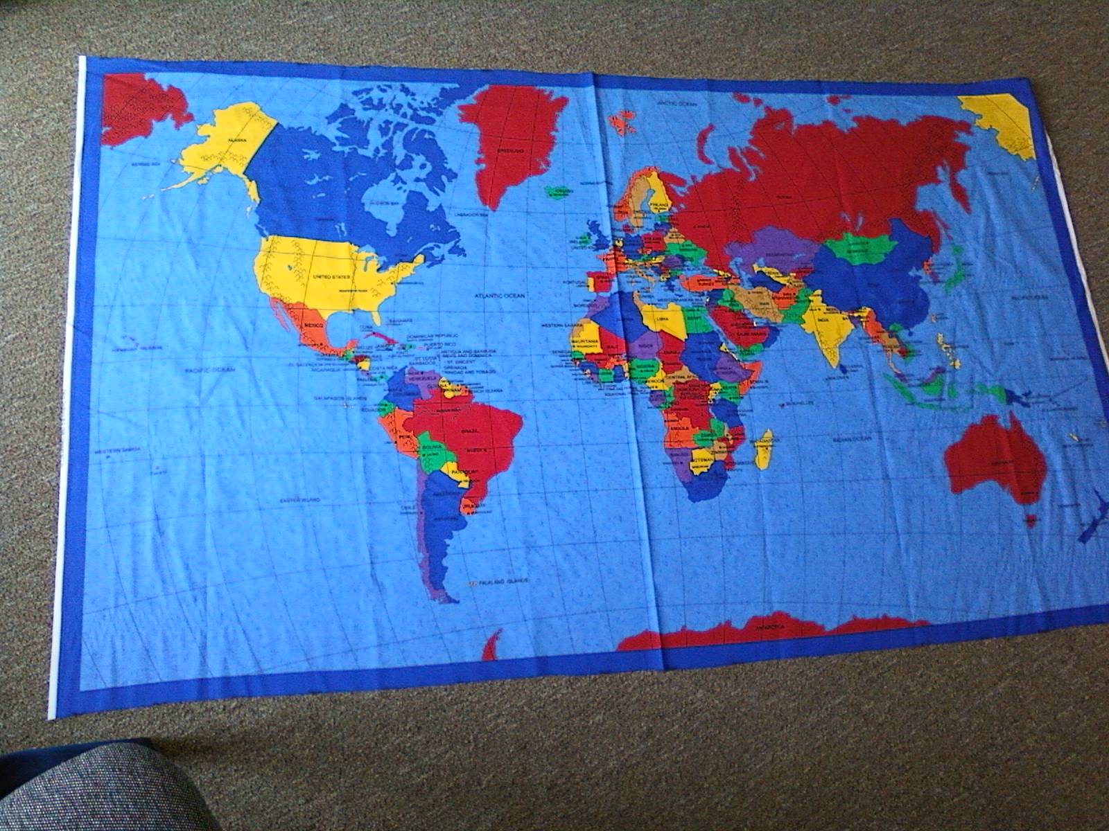 : World Map for Mobile Classrooms